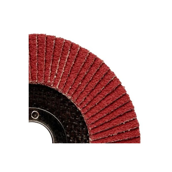 3M Cubitron Ii Flap Disc 967A, T29 7 In X 7/8 In 80+ Y-Weight 60440273666 | Zoro